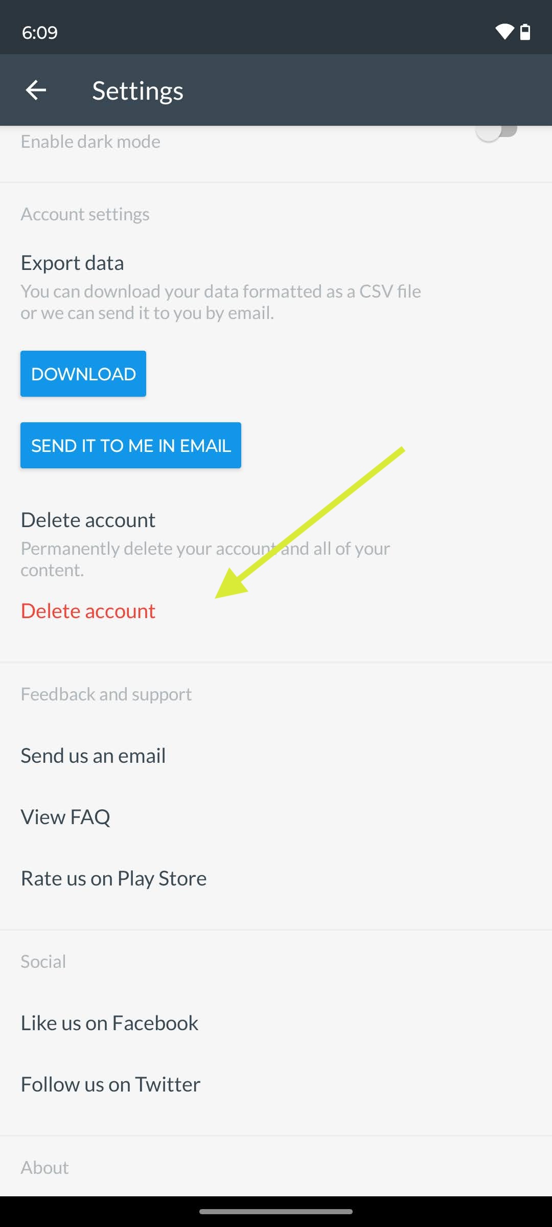 How to delete your Dollarbird account/data – Dollarbird